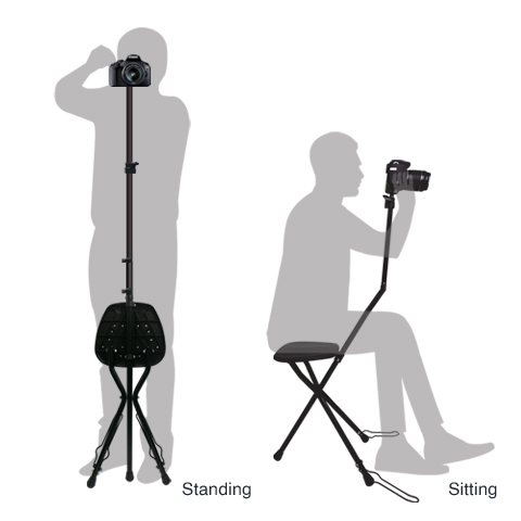 Photography Seatpod Portable Camera Mount with Photo Chairpod ...