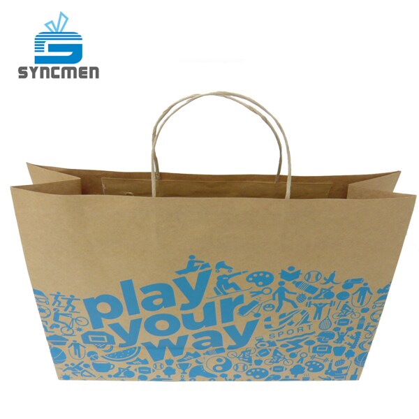 ECO-Friendly Well Made Customized Twisted Handle Gift Paper Bag ...
