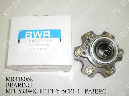 BEARING for MITSUBISHI PAJERO 538WKH01F4-Y-5CP1-1 | Taiwantrade