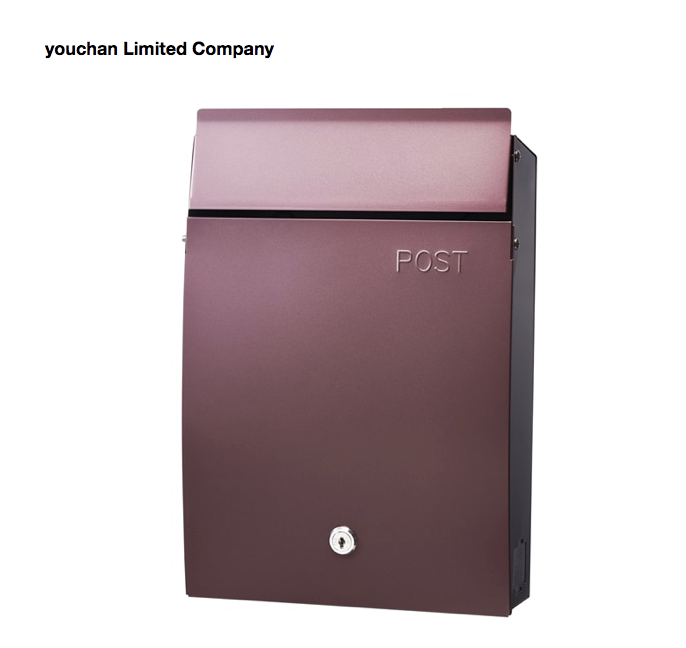 Arc-shaped Residential Mailbox (Red Copper) | Taiwantrade