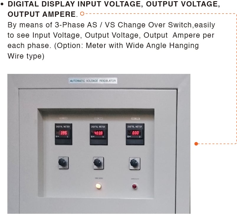 Contactless Inductive Voltage Regulator, Air-forced type, automatic ...