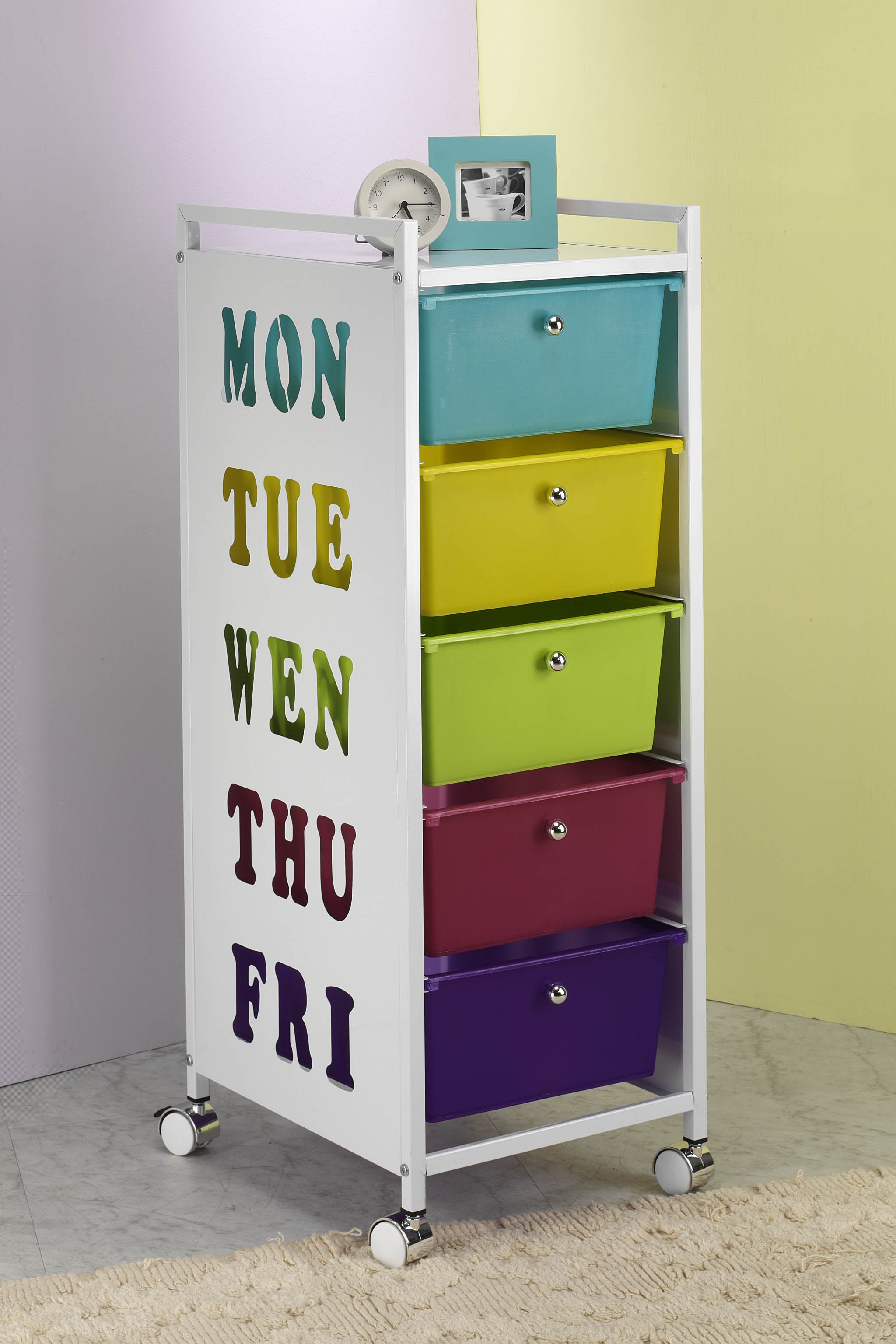 5 Tier storage cart | Taiwantrade
