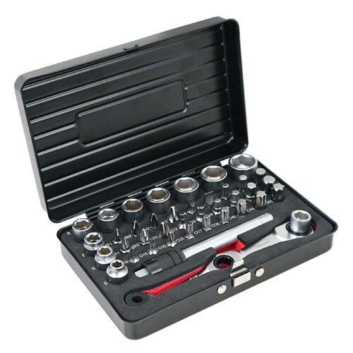 40 PCS 3 WAY SOCKET / BIT SET | Taiwantrade