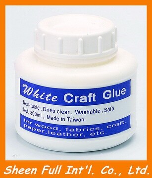 300ML White Glue -Works on Wood and Paper, stationery for school and ...