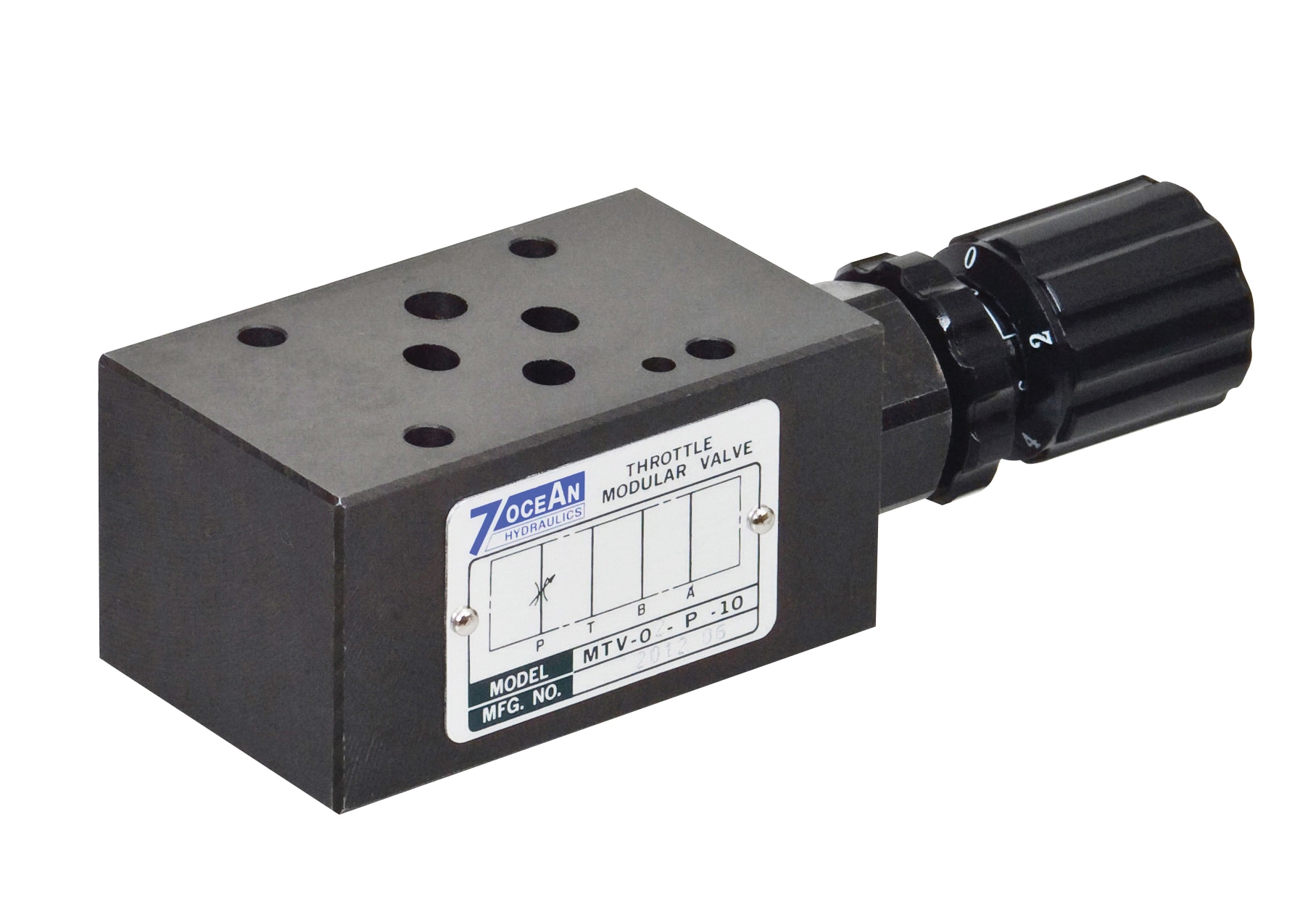 NG10 Throttle Sandwich Valve 320 Bar 100 LPM | Taiwantrade.com