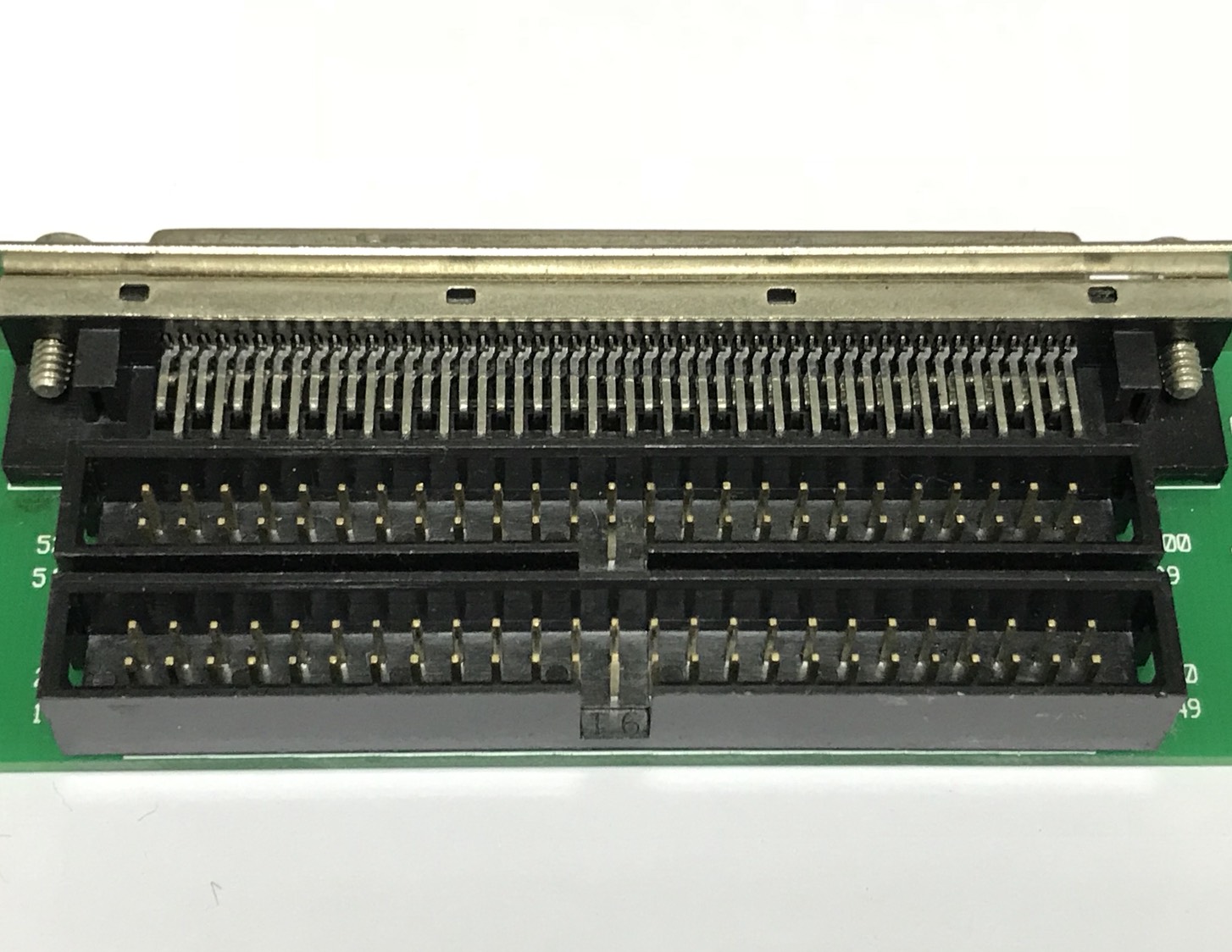 HDDB 100 pin to IDC 50 pin Male x 2 adapter with PCI Bracket ...