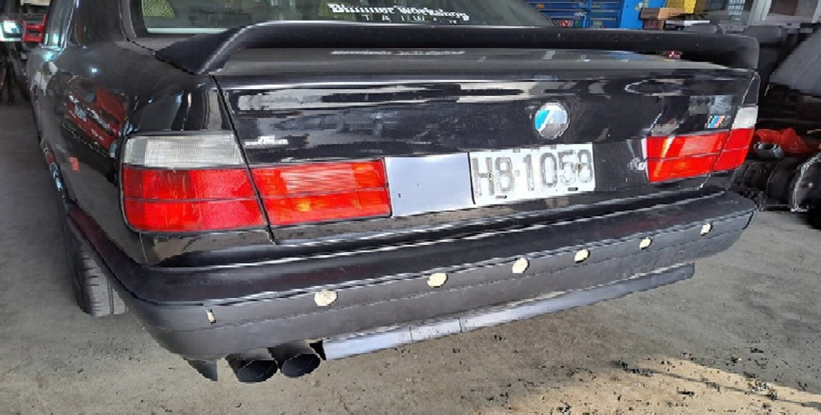 E34 88-96 REAR BUMPER M-TECH STYLE, FOR 4D/5D, USA/EURO | Taiwantrade