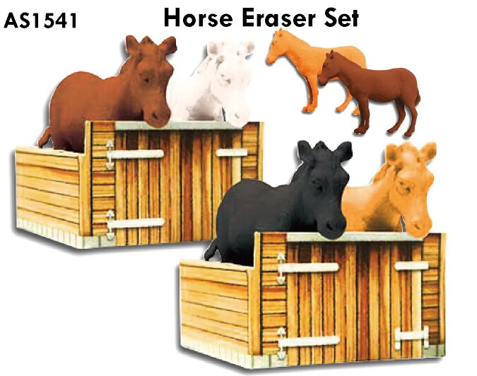 HORSE ERASER SET | Taiwantrade.com