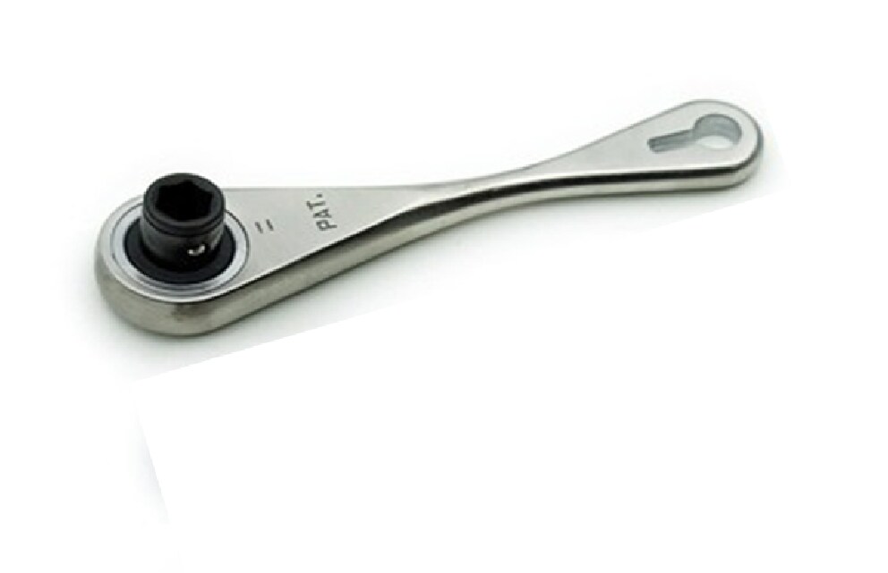 1/4" HEX STAINLESS STEEL MICRO RATCHET BIT DRIVER | Taiwantrade