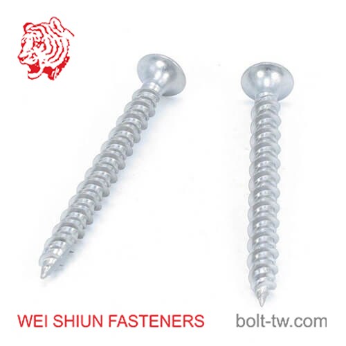 Hi low thread SS drywall screw for wood furniture taiwan drywall screw ...