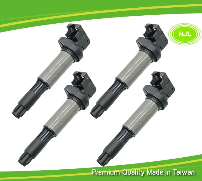 4 PCS Ignition Coil For BMW 316 318 320 325 E46 E90 N42 N43 N46 ...