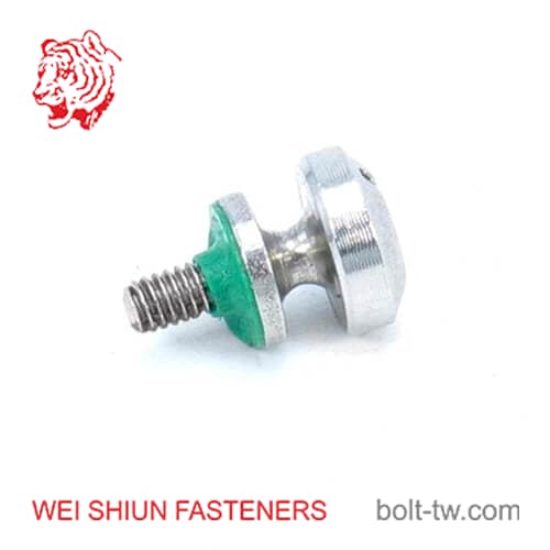 Special Screw Stainless Steel A4 Water Proof Sealing Screw With Green ...
