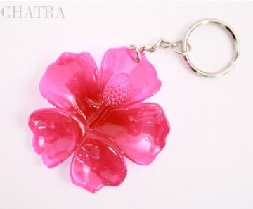 Hibiscus Flower Key Chain | Taiwantrade.com