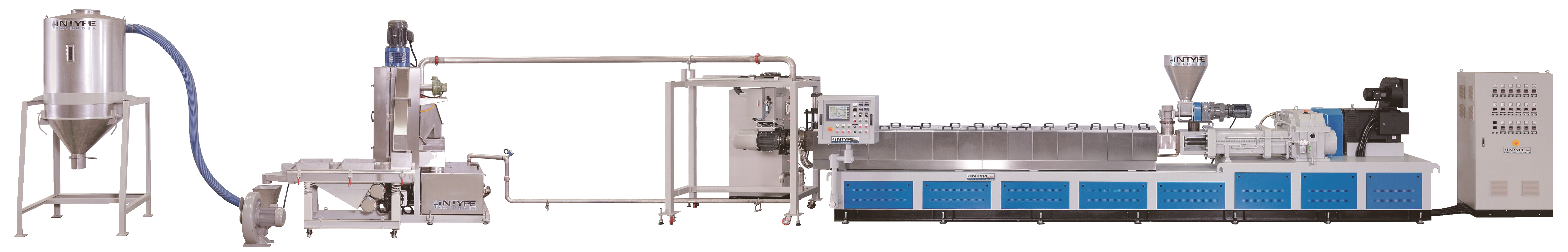 Physical Type Continuous Bead Foaming Extrusion Machine Line | INTYPE ...