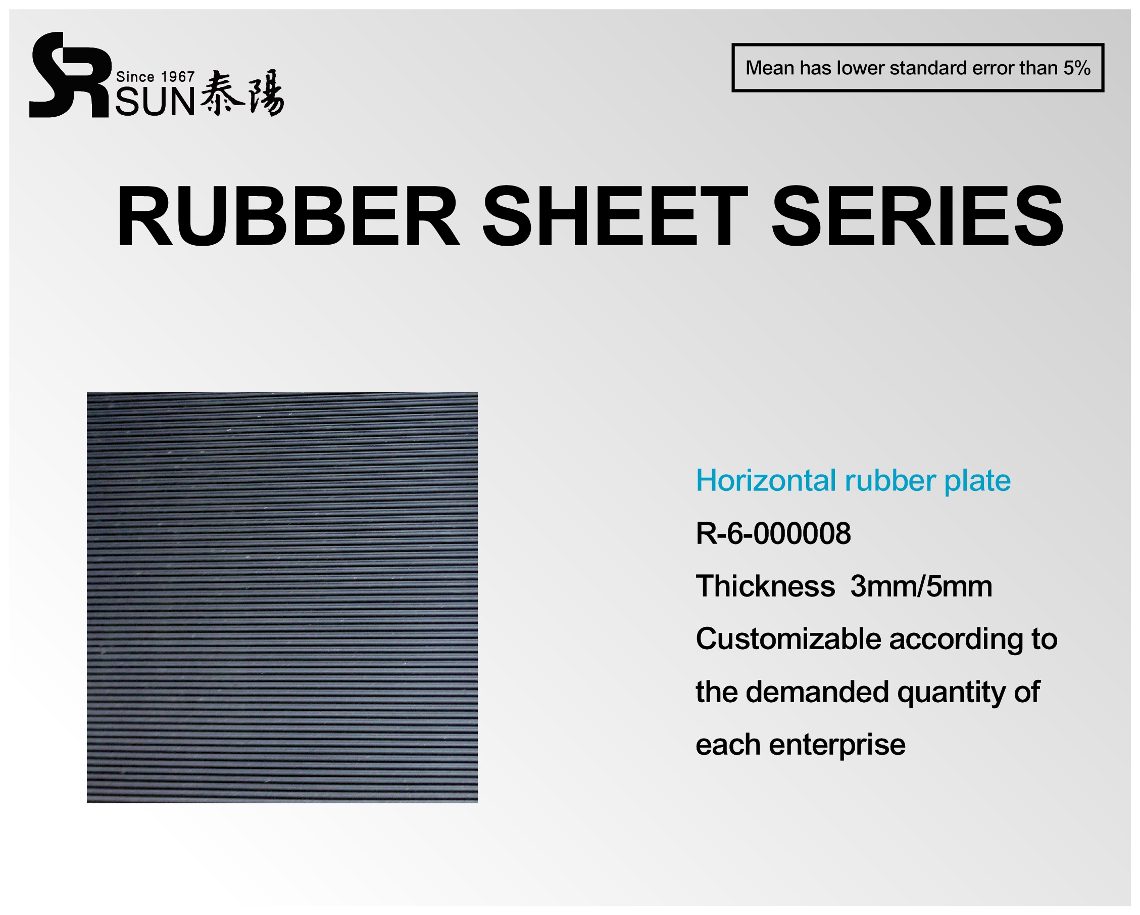 Horizontal rubber plate | Taiwantrade