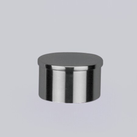 Stainless Steel Round Tube Flat Top End Cap | Taiwantrade