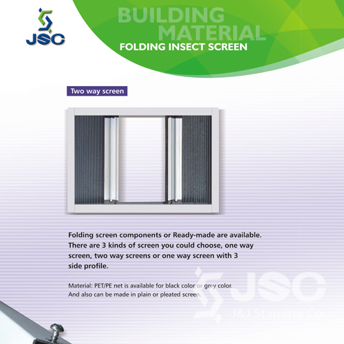 Folding Insect Screen- Building Materials | Taiwantrade