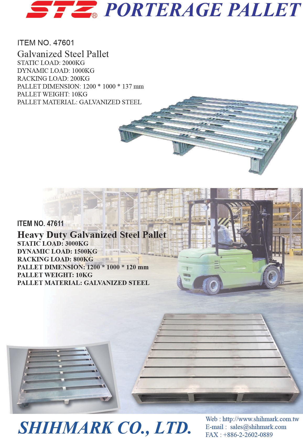 Galvanized Steel Pallet | Taiwantrade
