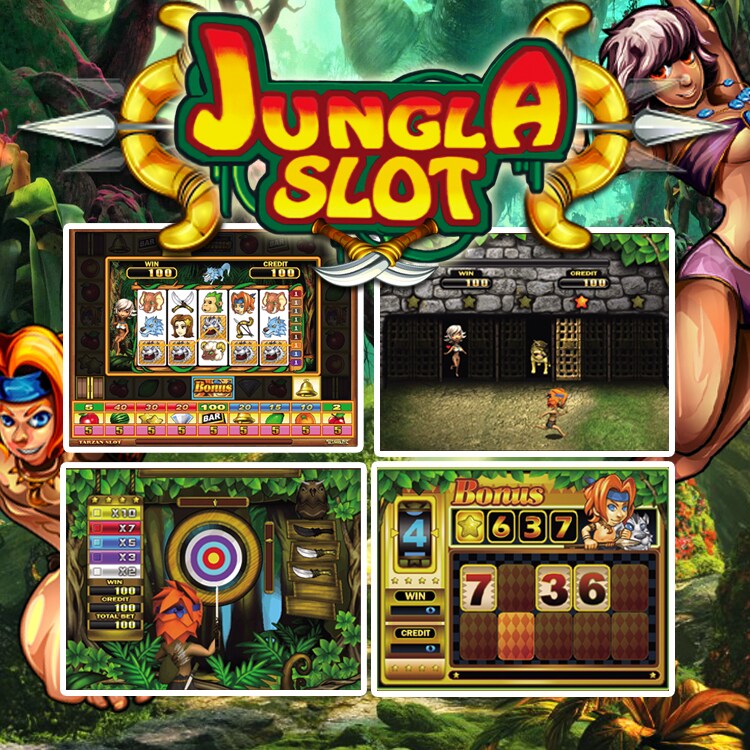 Tsk Taiwan Arcade Video Game Machine: Jungla Slot (vip), High Quality ...