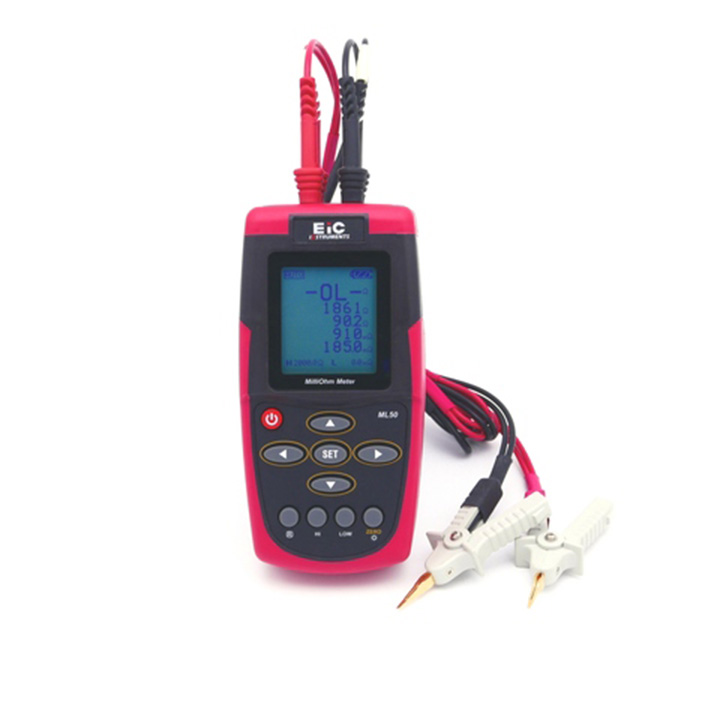 Precision Battery Powered Milliohm Meter Provider for Field Use ...