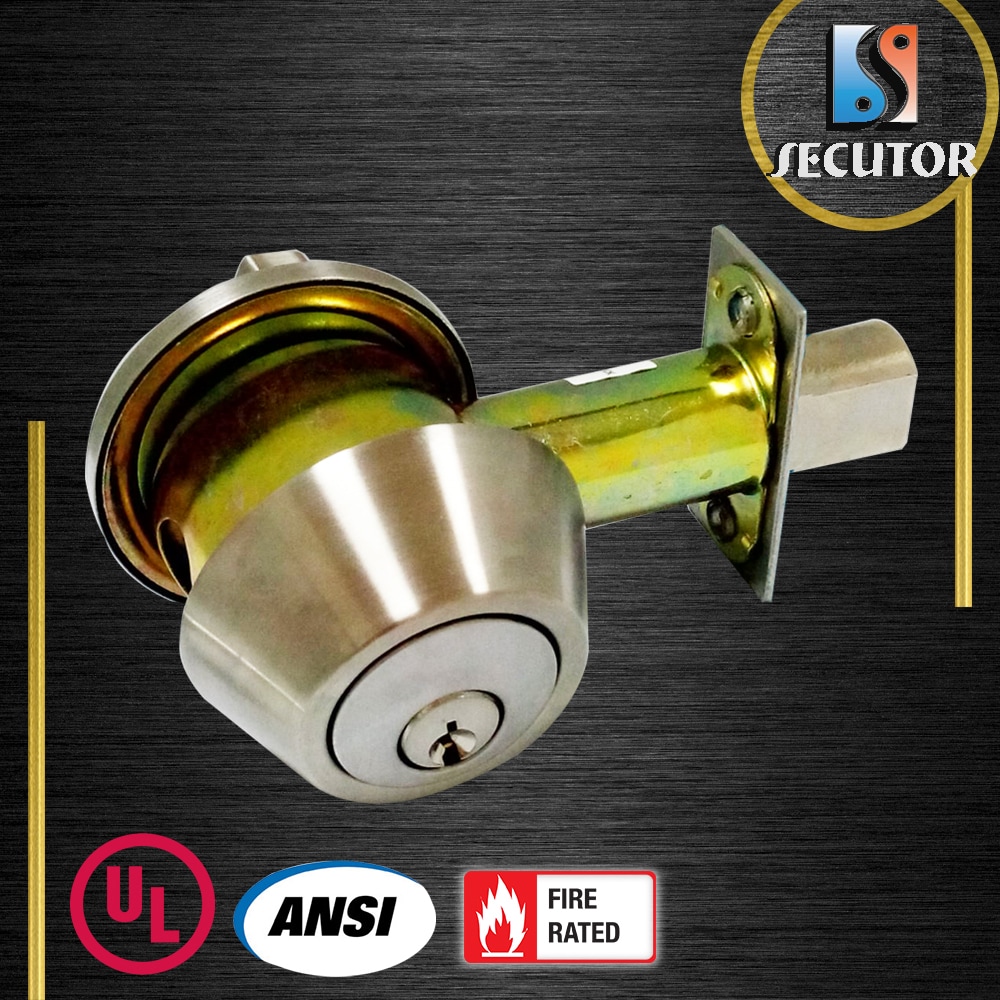 ANSI Grade 1 Heavy Duty Cylindrical Deadbolt Lock | Taiwantrade