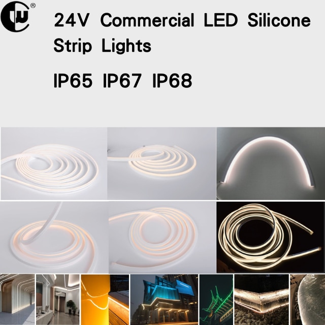 24V Commercial LED Silicone Strip Lights | Taiwantrade.com