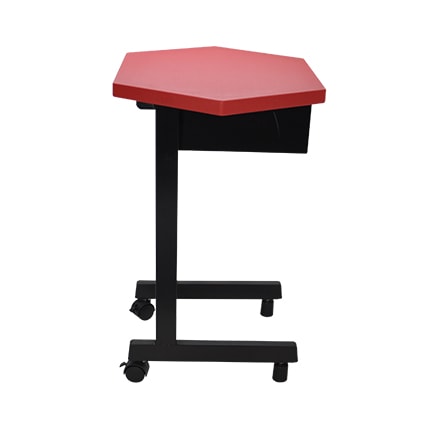 108-3 Hexagonal Student Desk with Mobile Desk Leg | Taiwantrade.com