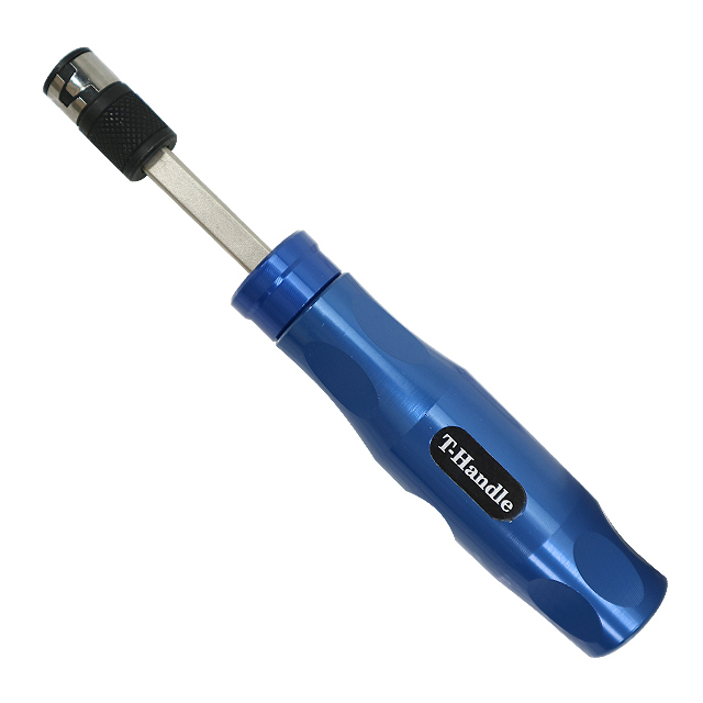 2 WAY T-HANDLE SCREWDRIVER WITH QUICK CHANGE BIT SOCKET ADAPTER ...