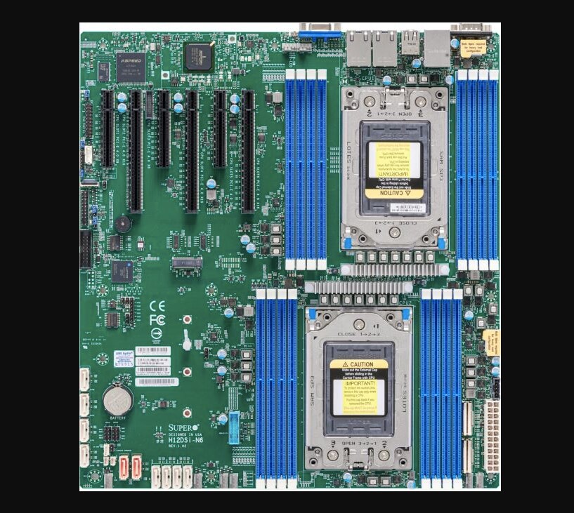 Supermicro MBD-H12DSI-N6-B Server Board | Taiwantrade.com