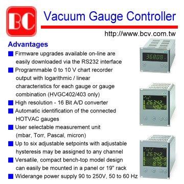 Vacuum Gauge Controller | Taiwantrade