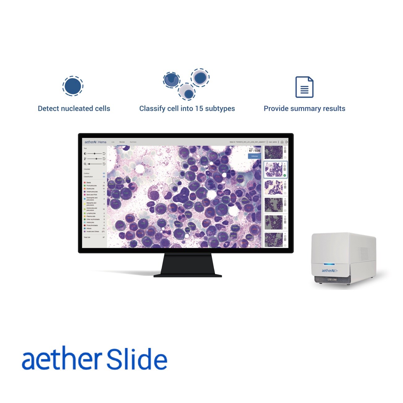 Automatic Differential Count of Bone Marrow Smear | Taiwantrade.com