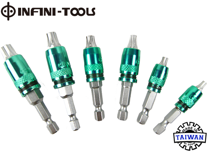 2 in 1 Internal Star External Hex Bit Set, 6-piece | Taiwantrade