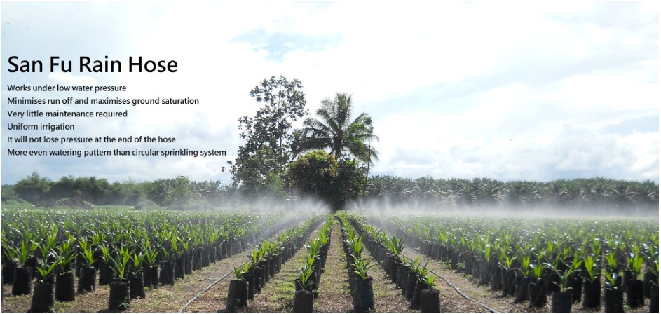 Irrigation, Agriculture, Rain hose | Taiwantrade