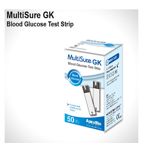 MultiSure GK Glucose Test Strip | Taiwantrade