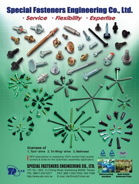 SPECIAL FASTENERS ENGINEERING CO., LTD | Taiwantrade