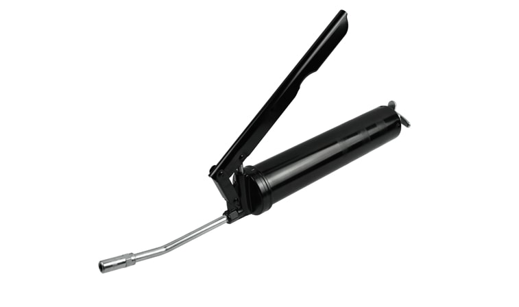 14 OZ Lever Type Air Hand Grease Gun with 6" Metal Bend Spout | Taiwantrade