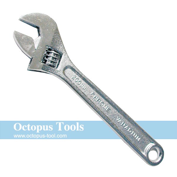 Adjustable Wrench 8" Long | Taiwantrade.com