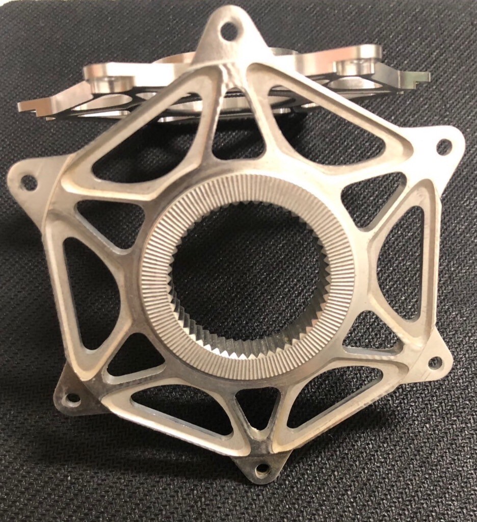 Forging & Machining (broaching/ without broaching) bicycle disc parts ...