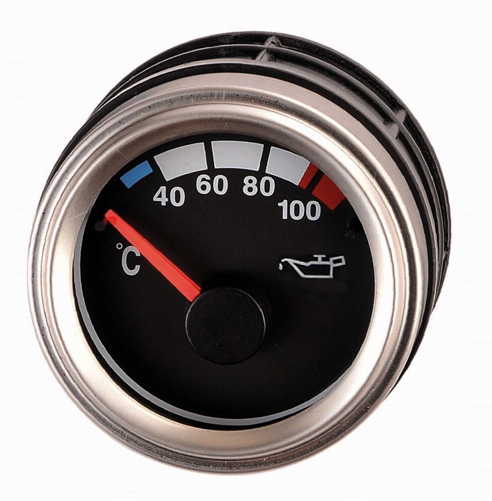 Stainless Steel Oil Temperature Gauge Indicator (UP-07-BS) | Taiwantrade