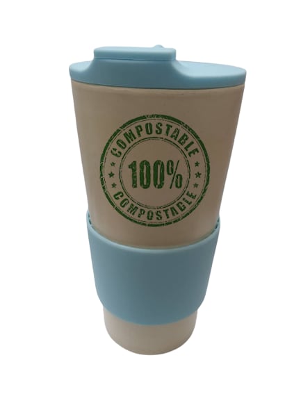 Coffee Cups made of compostable material for home and garden composting ...
