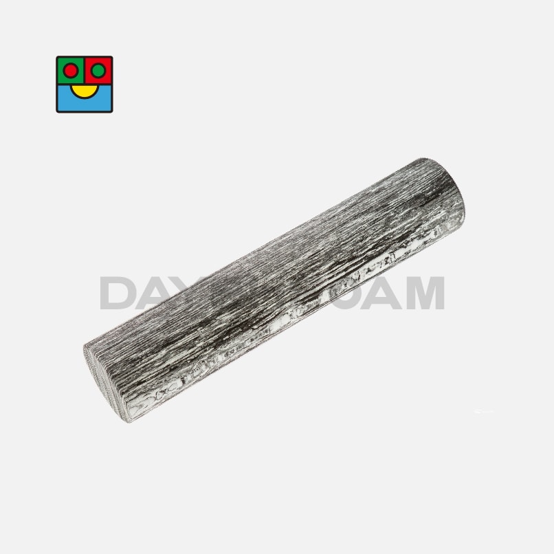 Yoga Foam Roller, black-white marble cloud (20-inch) | Taiwantrade