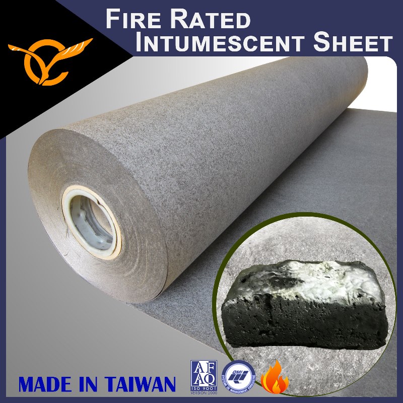 Certified Intumescent Material Fire Rated Sheet | Taiwantrade.com
