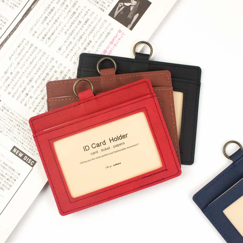 Double Layer ID Card Holder (Horizontal Type) | Taiwantrade