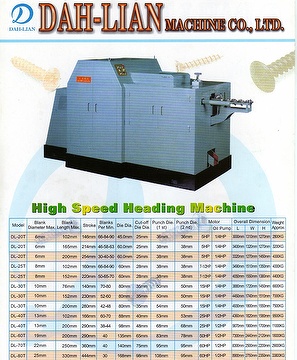 Heading Machine for Screw, screw heading machine, fasteners heading ...