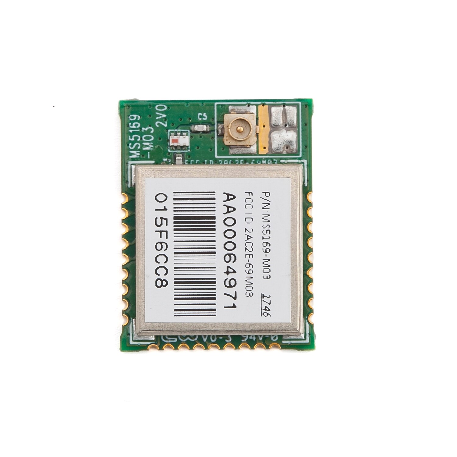 JN5169 MS5169-M03 Middle Power ZigBee module with u-FL connector ...