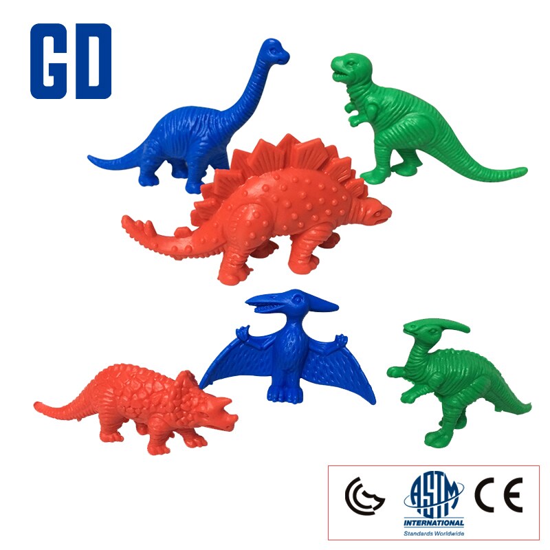 Boxed Dinosaur Counters 64pcs 8shapes 4colors | GD-TSENG ENTERPRISE CO ...