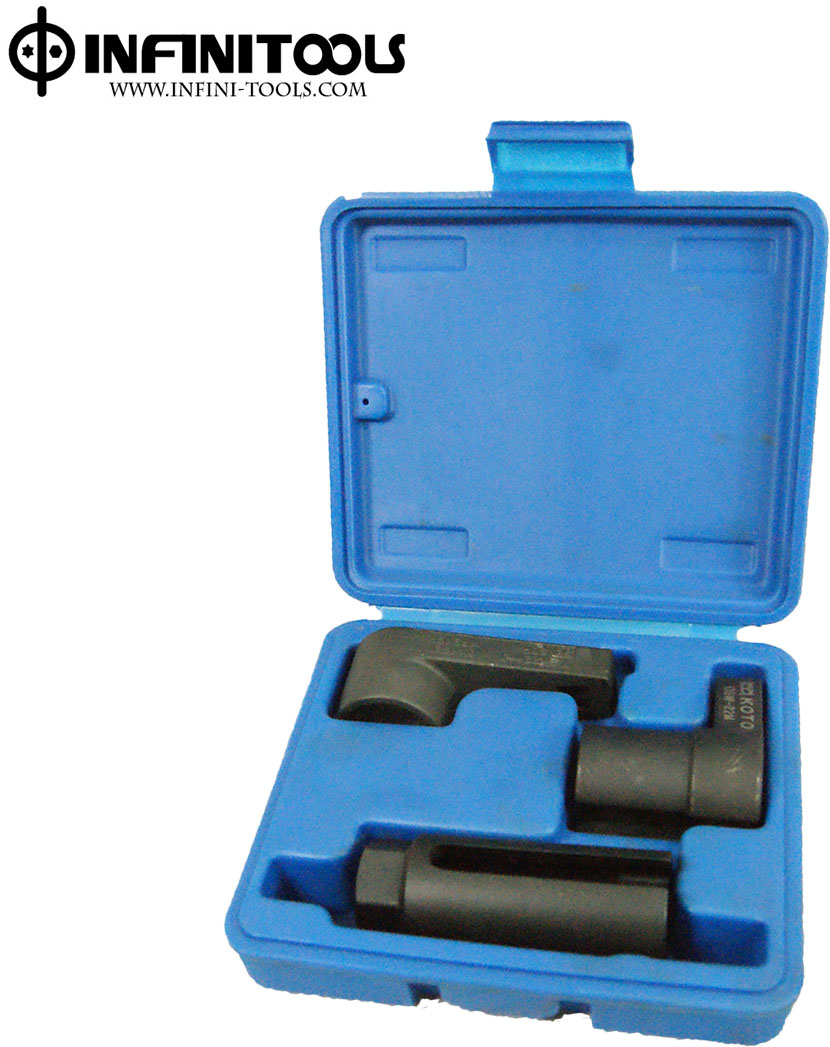 Oxygen Sensor Socket Set ,3-piece ,3/8" Drive | Taiwantrade