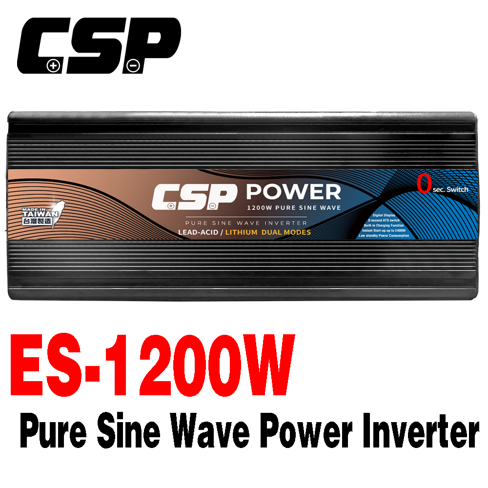 CSP ES-1200W Pure sine wave Inverters | Taiwantrade