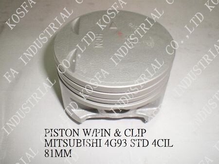 PISTON W/PIN & CLIP for MITSUBISHI 4G93 | Taiwantrade