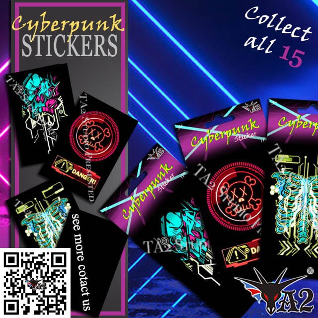 Cyberpunk Stickers | Taiwantrade.com